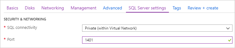 在 Azure Vm 上预配 Sql Server(azure 门户) Sql Server On Azure Vms Microsoft Learn