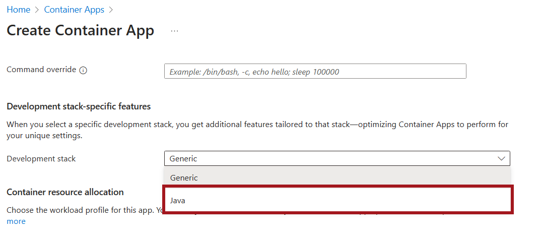 如何在 Azure 容器应用中为 Java 应用启用 Java 指标 Microsoft Learn