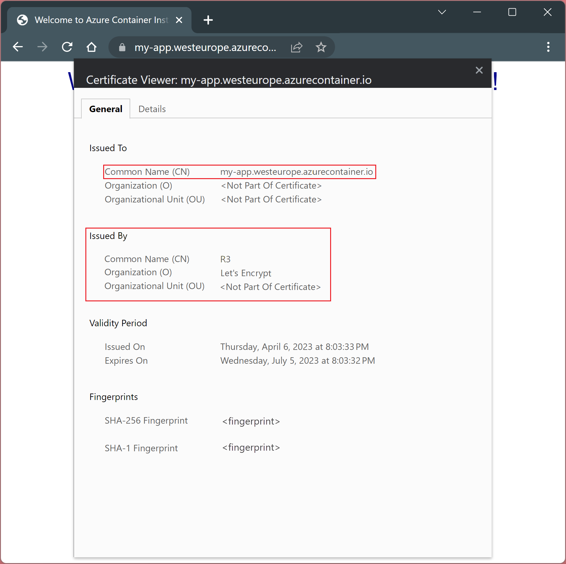 使用 Caddy 启用自动 HTTPS 作为挎斗容器 - Azure Container Instances | Microsoft Learn 使用 Caddy 启用自动 HTTPS 作为挎斗容器 - Azure Container Instances | Microsoft Learn