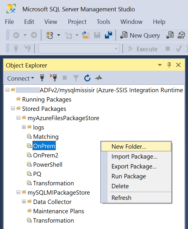 使用 Azure Ssis Integration Runtime 包存储来管理包 Azure Data Factory Microsoft Learn