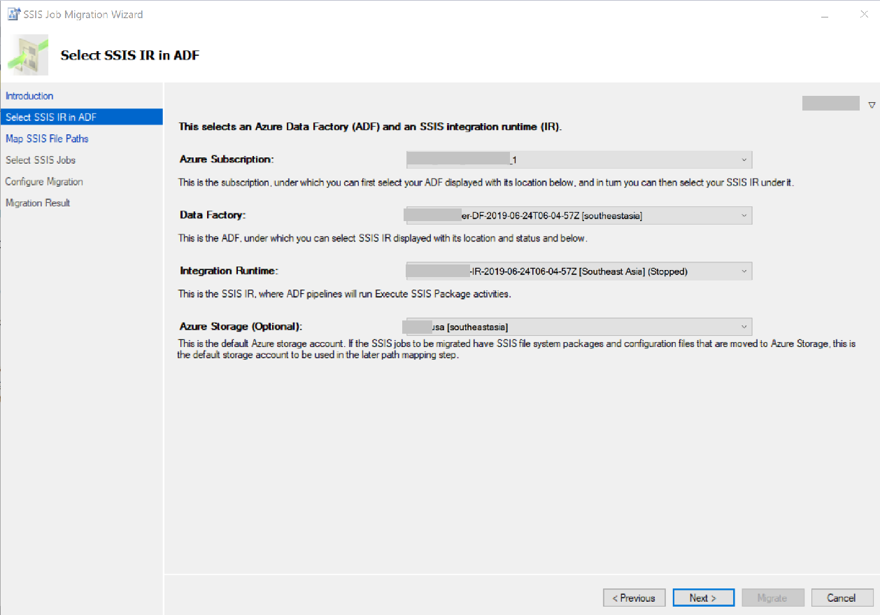将本地 Sql Server Integration Services Ssis 作业迁移到 Azure 数据工厂 Azure Data Factory Microsoft Learn