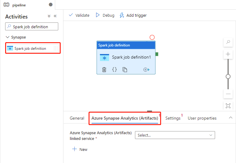 使用 Synapse Spark 作业定义转换数据 Azure Data Factory And Azure Synapse Microsoft Learn
