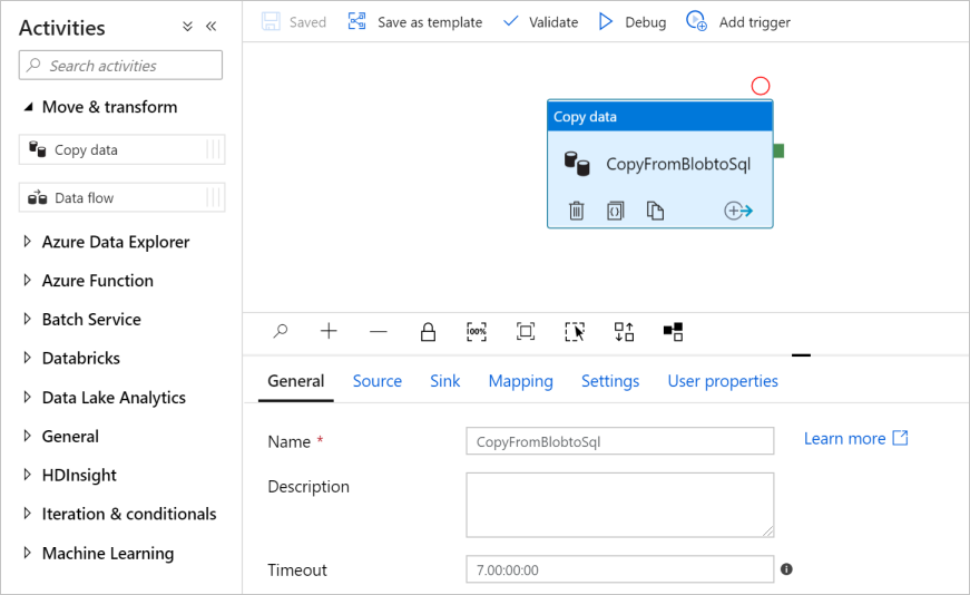 使用专用终结点创建 Azure 数据工厂管道 Azure Data Factory Microsoft Learn