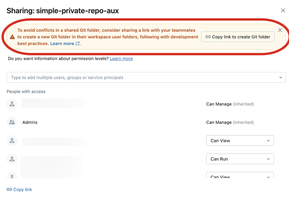 对 Databricks Git 文件夹 Repos 运行 Git 操作 Azure Databricks Microsoft Learn