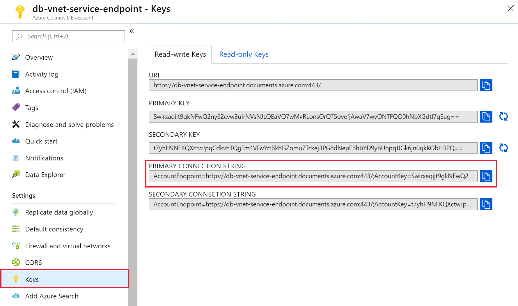 教程 使用 Azure Cosmos Db 终结点实现 Azure Databricks Microsoft Learn