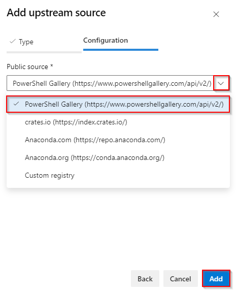 使用来自powershell 库的包 Azure Artifacts Microsoft Learn