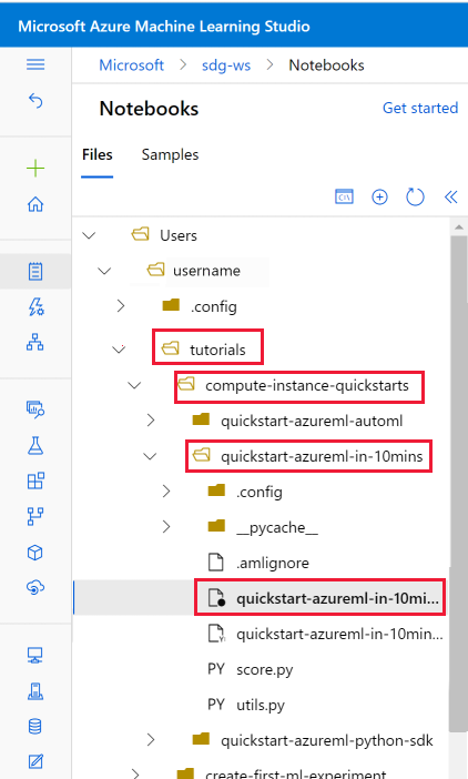 教程:在 Jupyter Notebook 中训练和部署示例 Azure Machine Learning Microsoft Learn