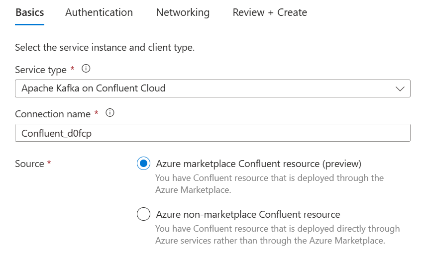 将 Confluent 组织连接到 Azure 计算服务 Azure Native Isv Services Microsoft Learn