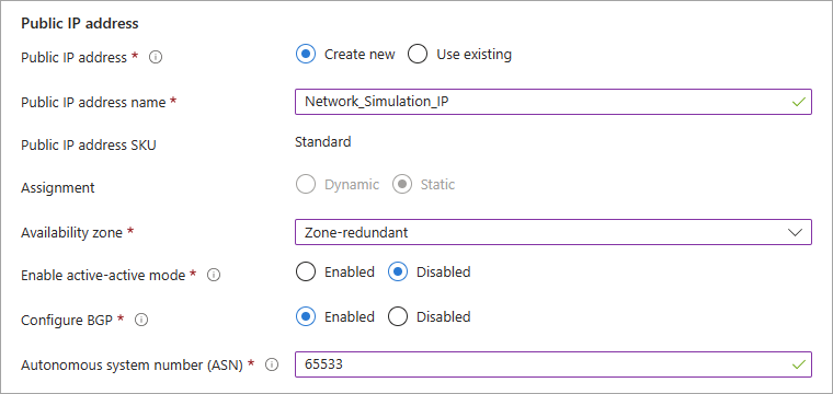 使用 Azure Vng 模拟远程网络连接 Global Secure Access Microsoft Learn