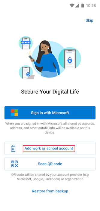 在 Android 和 Ios 设备上的 Authenticator 中注册通行密钥 Microsoft Entra Id Microsoft Learn