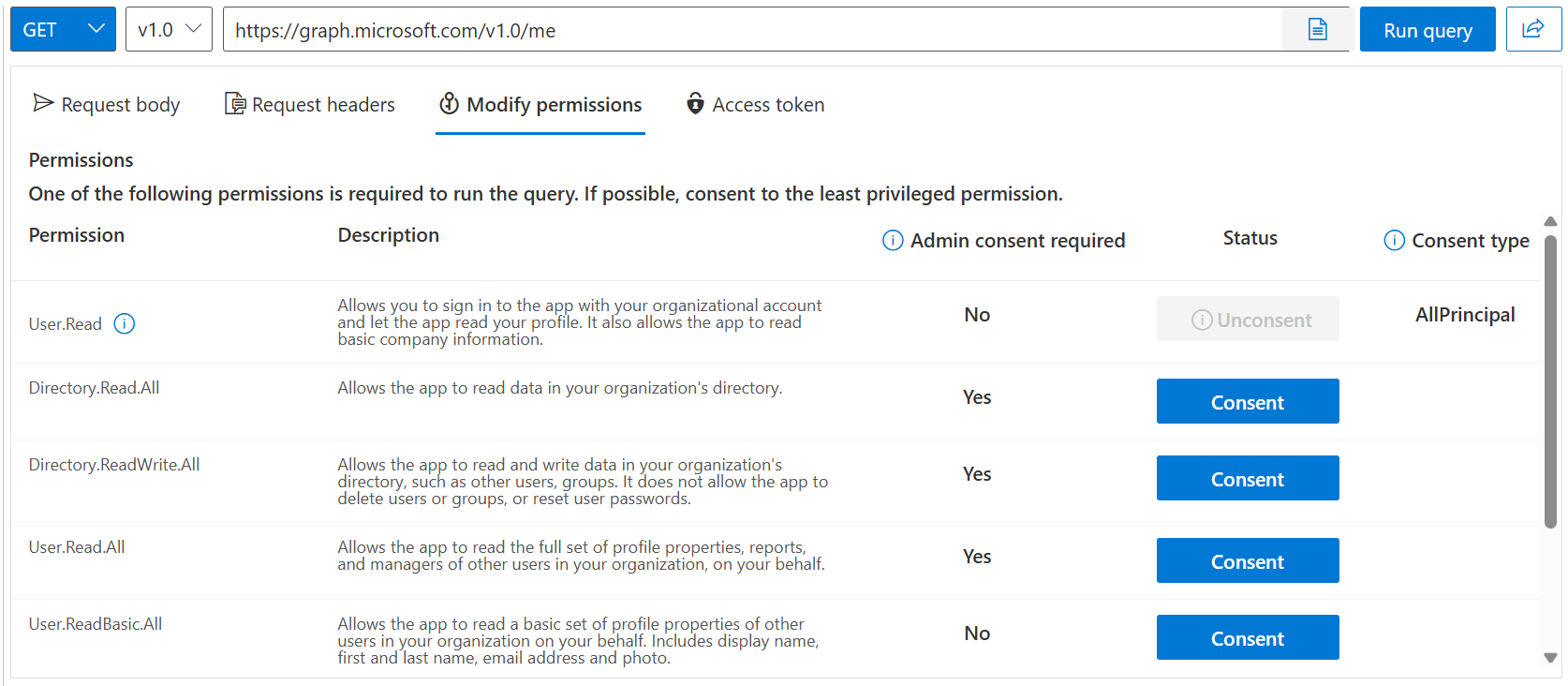 使用 Graph 浏览器尝试 Microsoft Graph Api Microsoft Graph Microsoft Learn