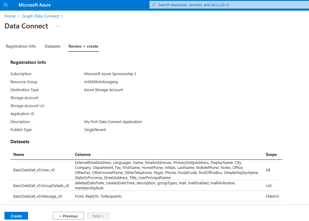 Microsoft Graph Data Connect 应用注册 Microsoft Graph Microsoft Learn