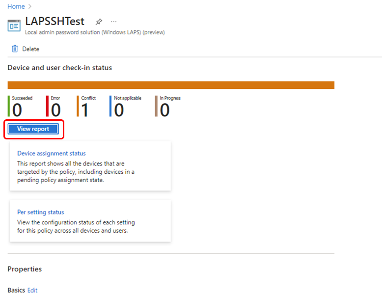 在 Microsoft Intune 中查看 Windows LAPS 策略的报告 | Microsoft Learn 在 Microsoft Intune 中查看 Windows LAPS 策略的报告 | Microsoft Learn