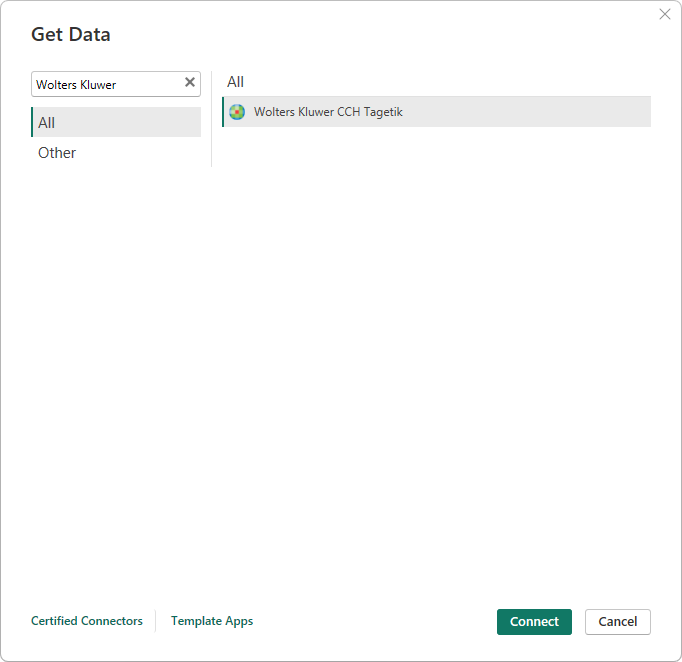 Wolters Kluwer CCH Tagetik 连接器 - Power Query | Microsoft Learn Wolters Kluwer CCH Tagetik 连接器 - Power Query | Microsoft Learn