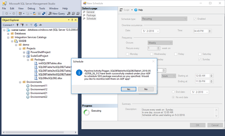 使用 Ssms 在 Azure 中计划 Ssis 程序包 Sql Server Integration Services Ssis Microsoft Learn