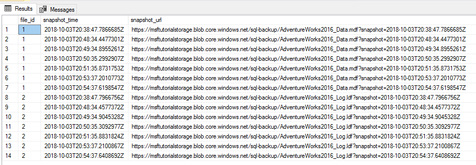 教程:将 Azure Blob 存储用于 Sql Server Sql Server Microsoft Learn