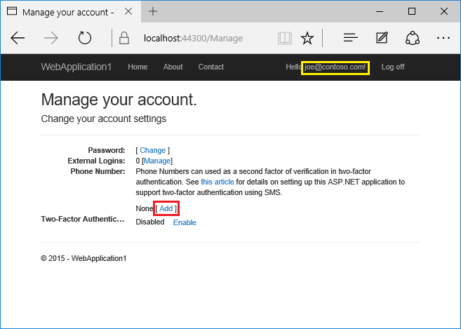 在 Aspnet Core 中使用 Sms 進行雙因素驗證 Microsoft Learn