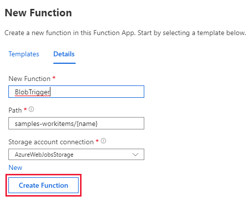 在 Azure 中建立由 Blob 儲存體所觸發的函式 Microsoft Learn