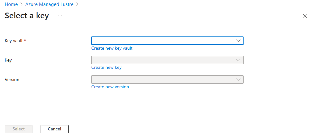 使用 Azure 入口網站 建立 Azure 受控 Lustre 文件系統 Azure Managed Lustre File System Microsoft Learn
