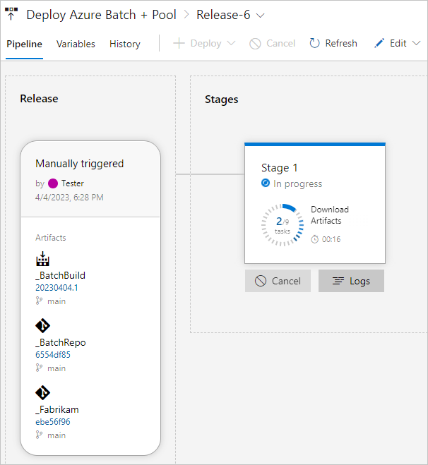 使用 Azure Pipelines 來建置和部署 Hpc 解決方案 Azure Batch Microsoft Learn