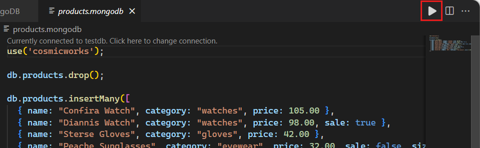 教學課程:建置 Nodejs Web 應用程式 Azure Cosmos Db For Mongodb Vcore Microsoft Learn