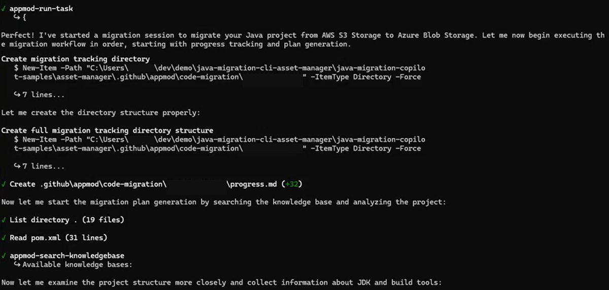 透過使用 GitHub Copilot 應用程式在 Copilot CLI 中現代化 Java 應用程式 - Azure | Microsoft Learn