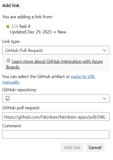 將 Github 認可、pr、分支和議題連結至工作項目 Azure Boards Microsoft Learn