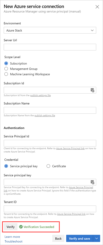 使用 Azure Pipelines 部署至 Azure Stack Hub App Service Azure Pipelines Microsoft Learn