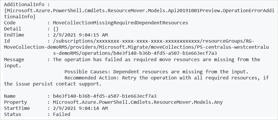 從 Azure Resource Mover 中的移動集合中移除資源 Microsoft Learn