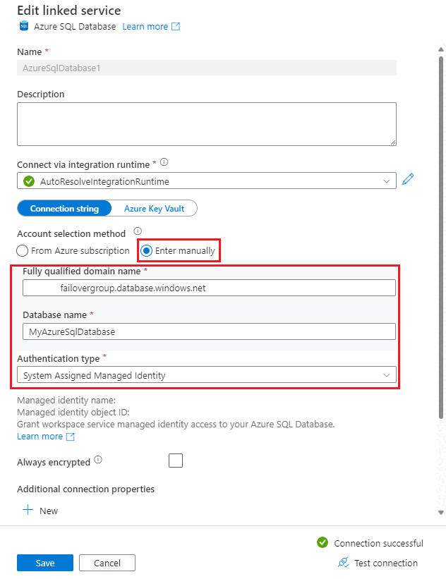 在 Azure Sql 資料庫 故障轉移之後,適用於 Azure Sql 資料庫 的 Azure Synapse Link 疑難解答指南。 Azure Synapse Analytics