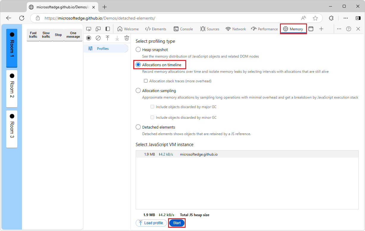 在時間軸上使用配置檢測 「時程表上的配置」分析類型 Microsoft Edge Developer Documentation Microsoft Learn