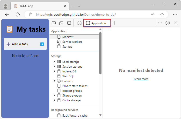 檢視和編輯會話記憶體 Microsoft Edge Developer Documentation Microsoft Learn